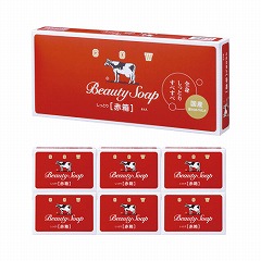 カウブランド 赤箱 90g×6個 固形石けん 買いやす.net